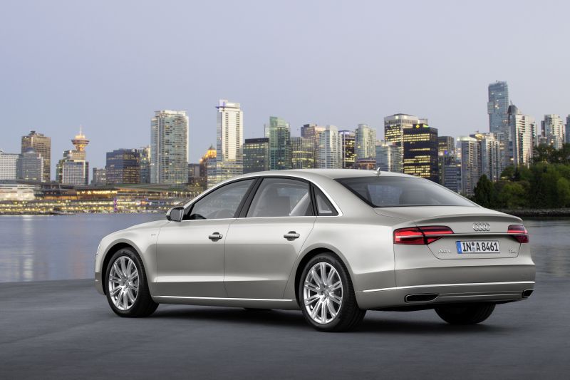 Audi A8 Long (D4,4H facelift 2013) 3.0 TDI V6 clean diesel (258 Hp ...